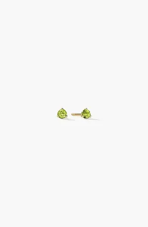 Mejuri Gemstone Studs - Peridot