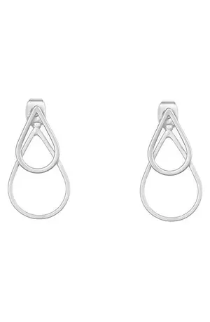 BEARFRUIT JEWELRY Tabitha Earring Jackets Vintage Layered Statement - Silver