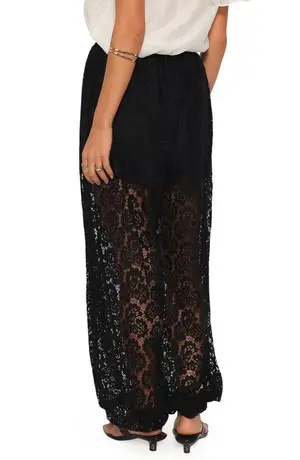 PETAL & PUP Chloe High Waist Balloon Lace Pants