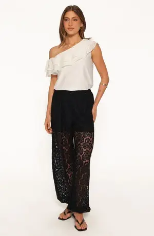 PETAL & PUP Chloe High Waist Balloon Lace Pants