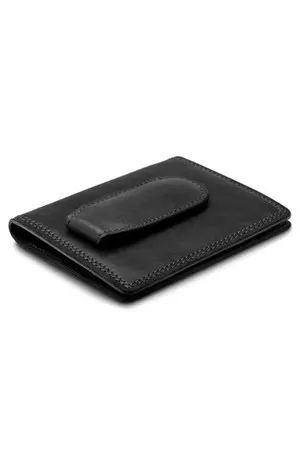 Bosca Deluxe Leather Front Pocket Wallet