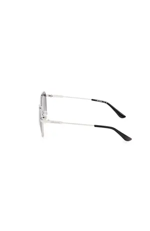 HARLEY-DAVIDSON Round Metal Sunglasses - Silver/gradient Smoke