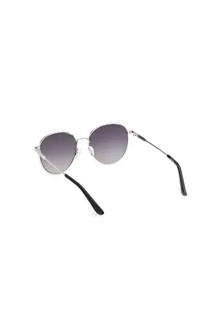 HARLEY-DAVIDSON Round Metal Sunglasses - Silver/gradient Smoke