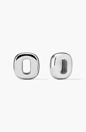 Mejuri Stevie Hoop Links - Sterling Silver
