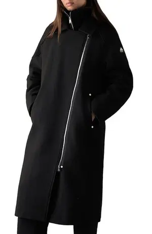 Moose Knuckles Grid 3-in-1 Wool Parka - Black