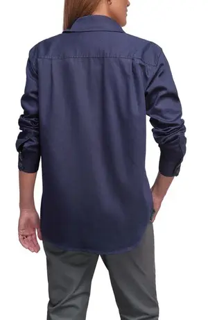 WILDFANG Essential Long Sleevde Button Up