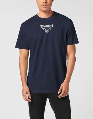 Philipp Plein Round Neck T-shirt Greatness