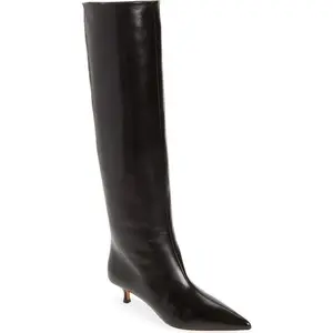 LE MONDE BERYL Babouche Kitten Heel Knee High Boot