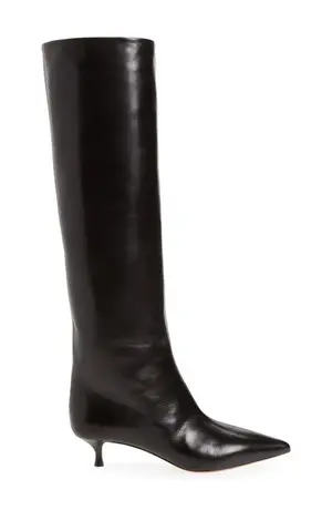 Le Monde Beryl Babouche Kitten Heel Knee High Boot