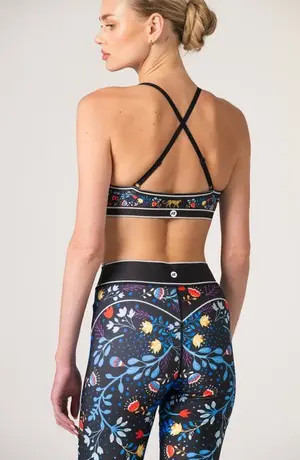 JESSIE ZHAO NEW YORK Amazon Rainforest Sports Bra