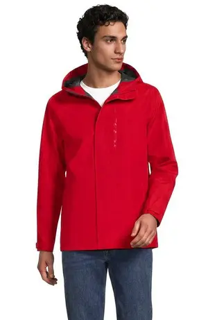 LANDS' END Squall Waterproof Packable Shell Rain Jacket