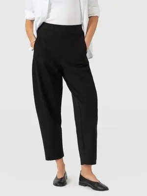 SAINT + SOFIA Barrel Leg Jersey Pant