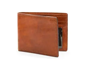 Bosca Dolce Rfid Executive Wallet - Amber