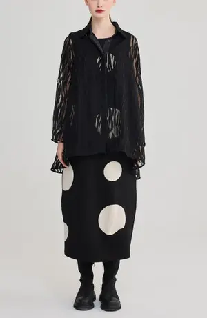 LUUKAA Solveig Jacquard Shirt