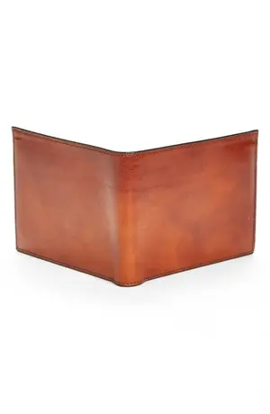 Bosca Id Flap Leather Wallet