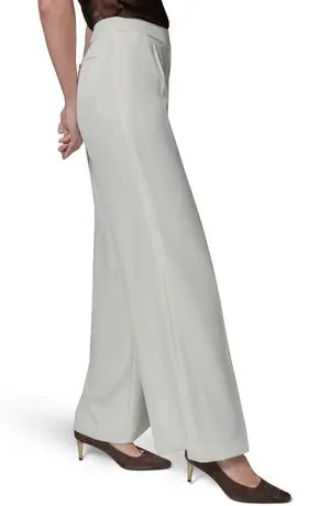 Donna Karan New York High Waist Wide Leg Pants