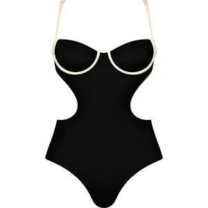 IVY SWIMWEAR Noelle Monokini - Black