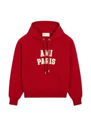Ami Paris Embroidered Sweatshirts Hoodies For Men