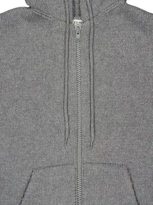 Celine Logo Wool Hoodie