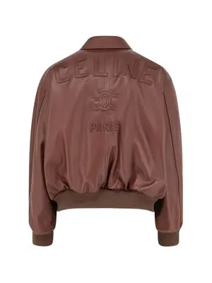 Celine Leather Jacket - Multicolor