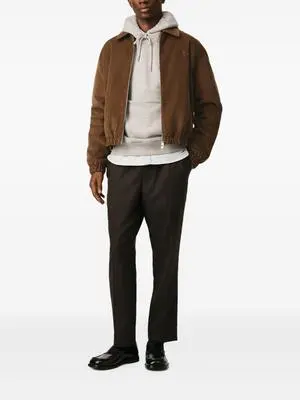 AMI Paris Velvet Cotton Blouson Jacket - Multicolor