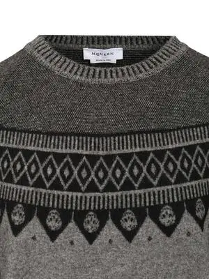 Alexander McQueen Sweater With Skulls