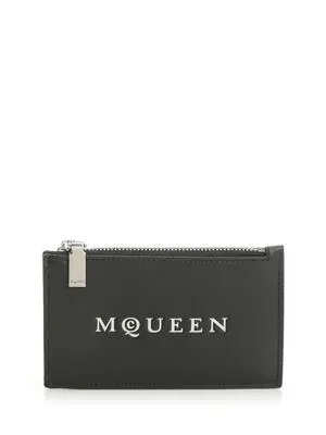 Alexander McQueen Card Holder - Black