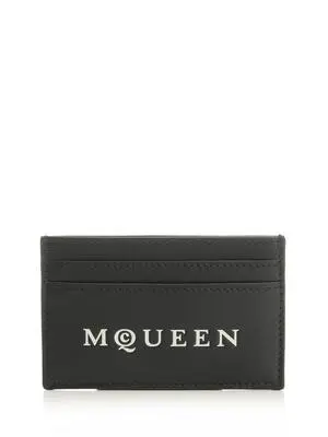 Alexander McQueen Card Holder - Black