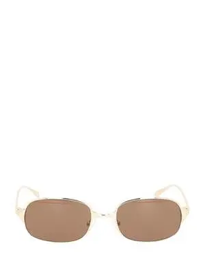 Alexander McQueen Sunglasses - Gold