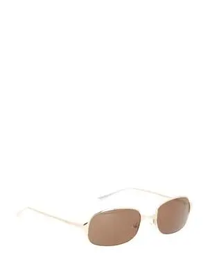 Alexander McQueen Sunglasses - Gold