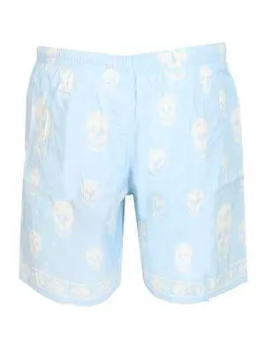 Alexander McQueen Swim Shorts With Skull Motif