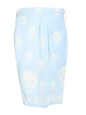 Alexander McQueen Swim Shorts With Skull Motif