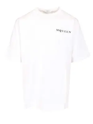 Alexander McQueen Oversized T-shir - White