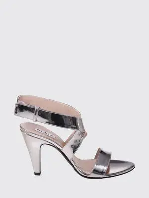 Alaïa Alaia Patent Leather Sandals With A High Cone Heel And An Ankle Strap