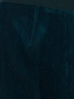 FORTE_FORTE Wide-leg Corduroy Velvet Trousers With Concealed Fastening