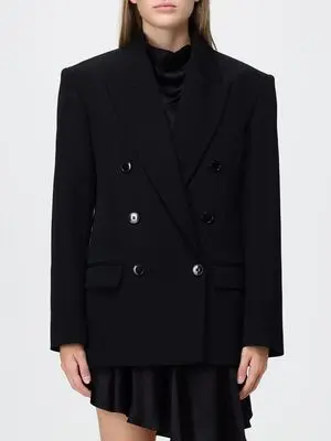 Isabel Marant Étoile Double-breasted Wool Blazer With Oversized Shoulders