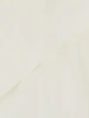 RÓHE Asymmetrical Pure Silk Blouse With High Neck And Long Sleeves