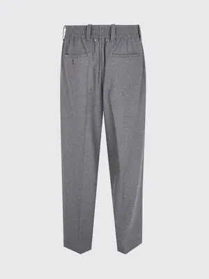 GOLDEN GOOSE Pleated Virgin Wool Tailored Trousers With A Mid-rise Waist