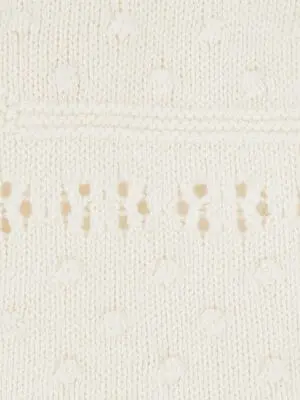 Isabel Marant Étoile Wool And Cotton Blend Crewneck Jumper With Ribbed Trims - Ecru