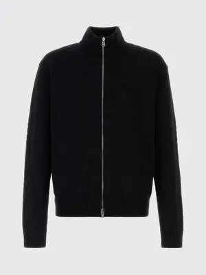 Givenchy Zip-up Turtleneck Cardigan In A Wool And Cashmere Blend