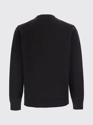 KANGRA Wool And Cashmere Blend Crewneck Sweater With Ribbed Trims - Brown