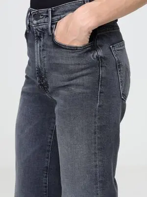 MOTHER The Hustler Roller High-waisted Wide Leg Jeans