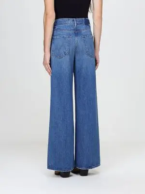 MOTHER The Ditcher Roller High-waisted Wide Leg Jeans - Denim