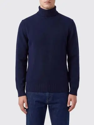 KANGRA Wool And Cashmere Blend Turtleneck Sweater - Blue