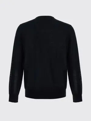 KANGRA Extrafine Merino Wool Long-sleeve Crewneck Jumper - Black