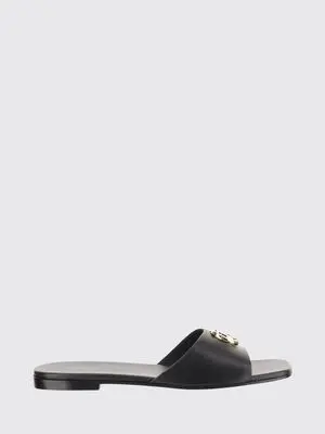 Gucci Gg Marmont Nappa Leather Low-heeled Monogram Mules