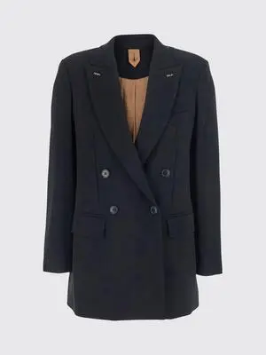 Max Mara Double-breasted Wool Blazer With Revere Collar