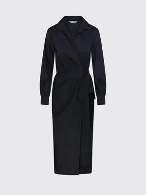 Max Mara Cotton Blend Chemisier Dress