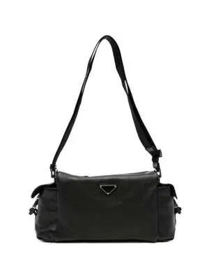 Prada Explore Re-nylon Adn Leather Shoulder Bag - Multicolor