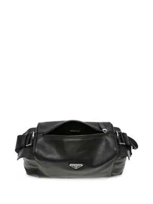 Prada Explore Re-nylon Adn Leather Shoulder Bag